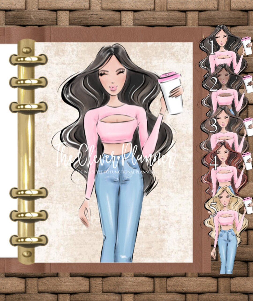 Planner Dashboard for Your Pm Mm Gm Agendas, Personal Planners, A5 ...