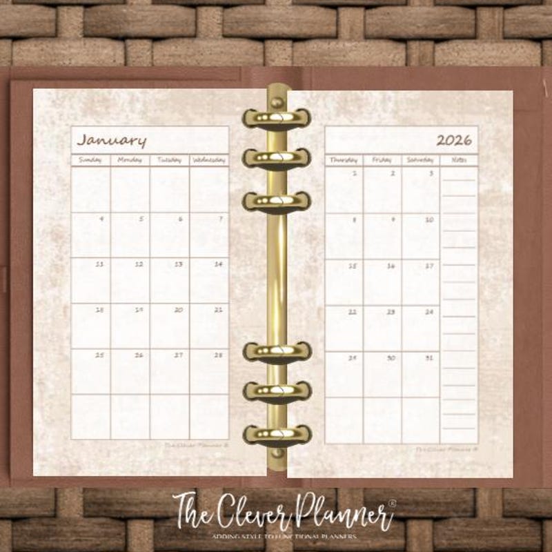 Monthly Dividers Planners - Etsy