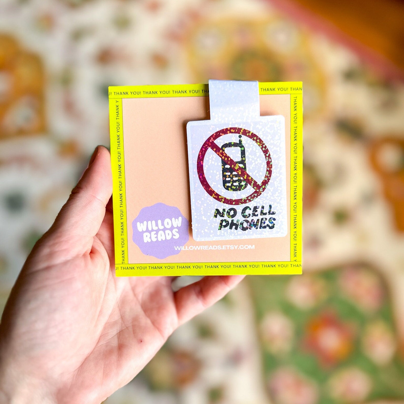 Gilmore Girls Luke's Diner No Cell Phones Magnetic Bookmark With ...