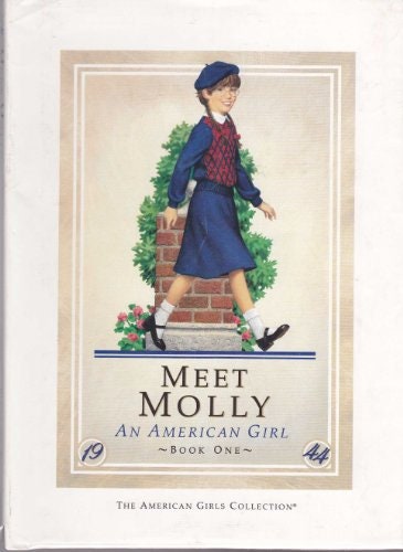 Meet Molly American Girl Doll Book Cover Magnetic Bookmark With ...