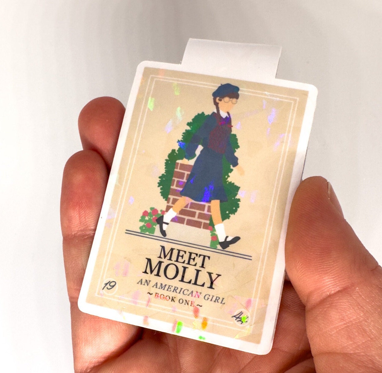 Meet Molly American Girl Doll Book Cover Magnetic Bookmark With ...