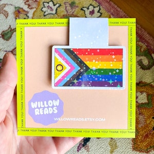 Intersex-inclusive Progress Pride Flag Magnetic Bookmark With ...