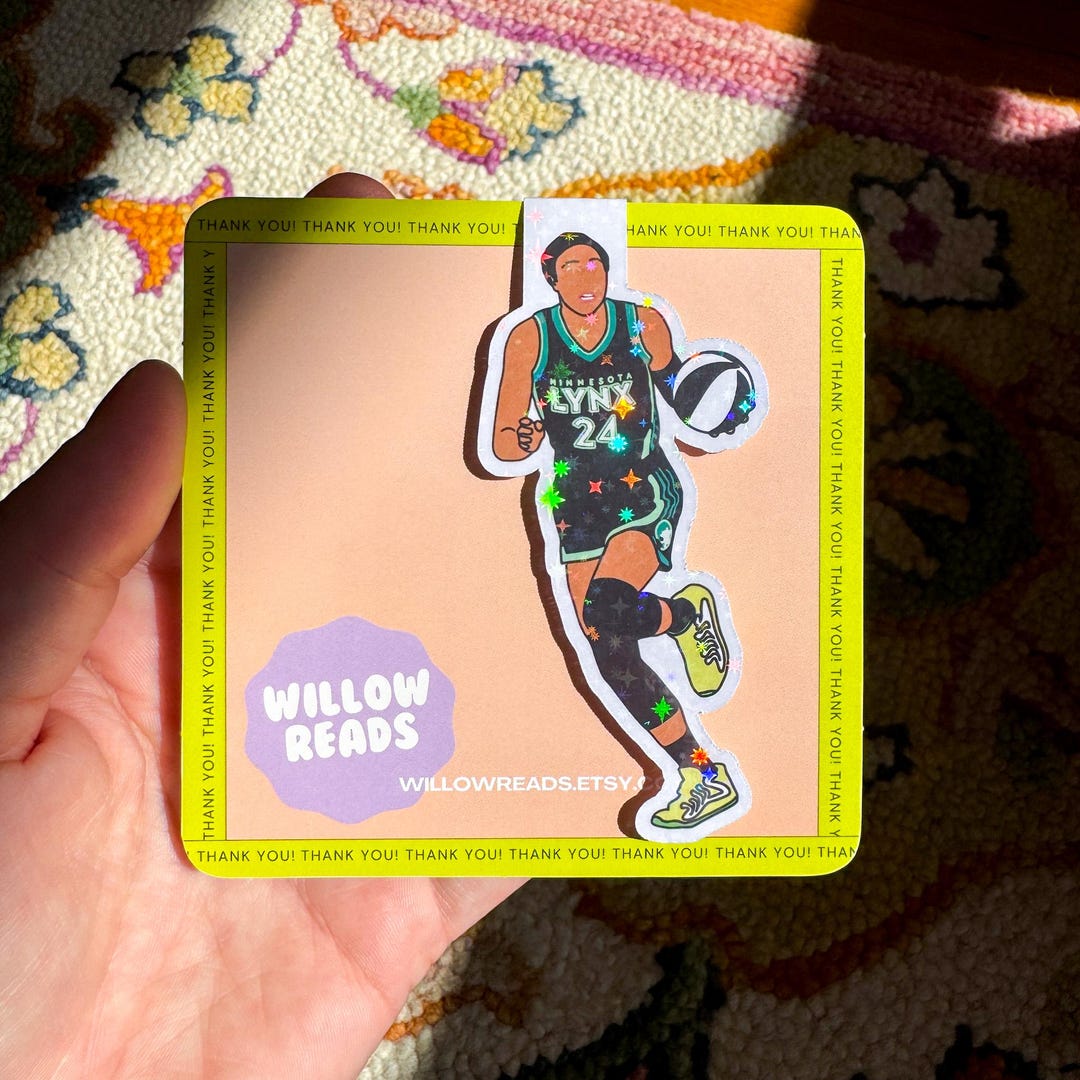 Napheesa Collier Minnesota Lynx Magnetic Bookmark With Holographic ...