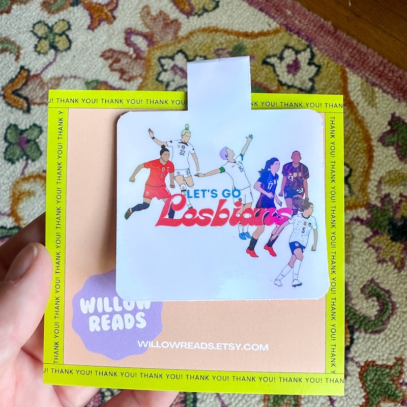 Magnetic Bookmark Lesbian - Etsy