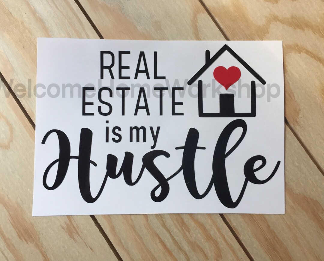 Real Estate Marketing Decal - Vinyl Decal for Real Estate Marketing - Etsy