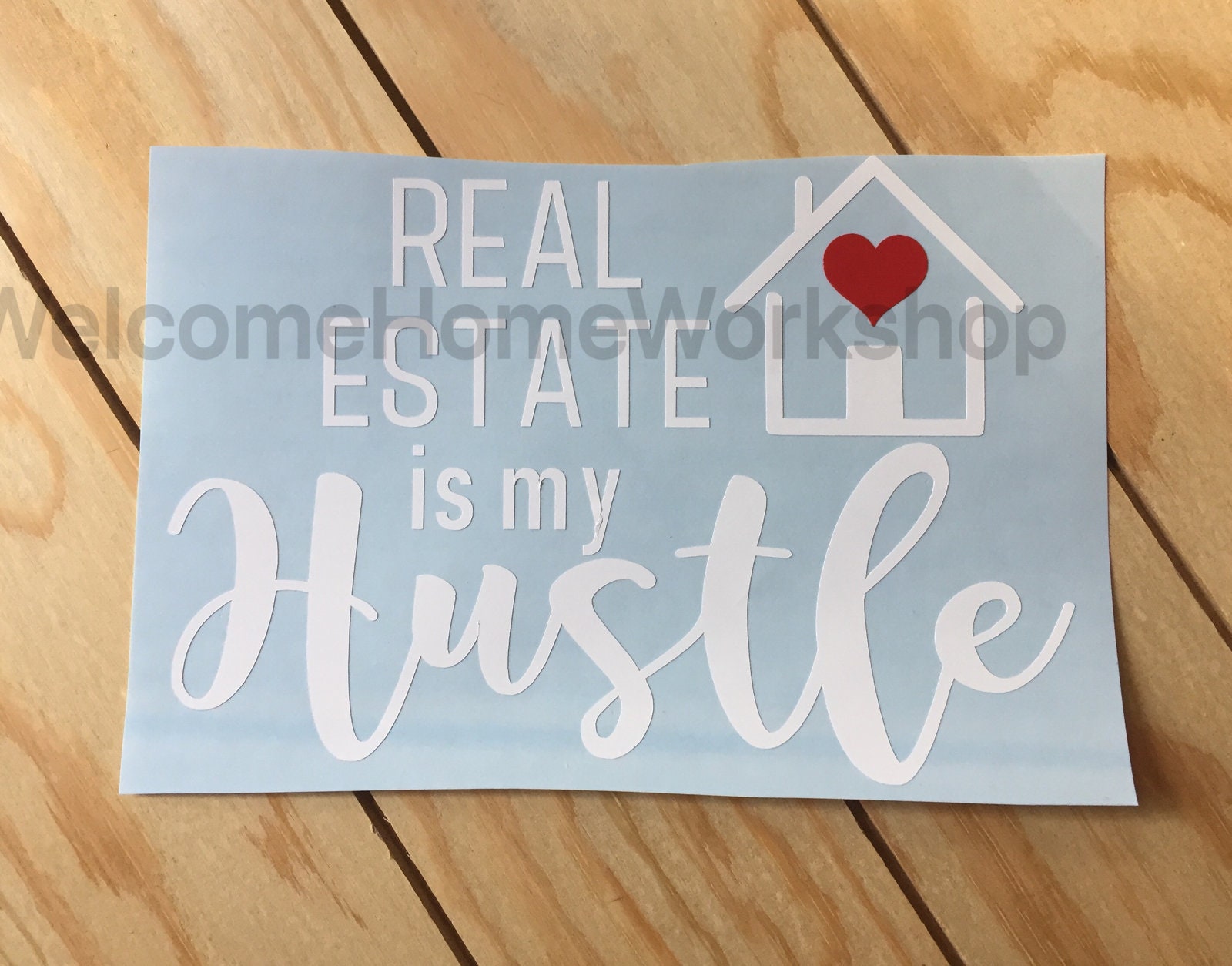 Real Estate Marketing Decal Vinyl Decal for Real Estate | Etsy