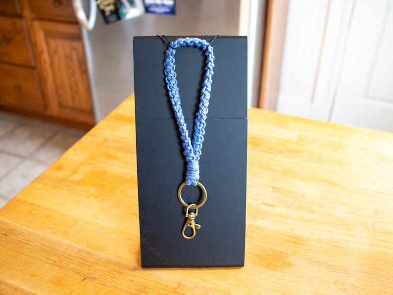 Crocheted Wristlet Key Strap, Wrist Lanyard for Keys, Keychain Wristlet ...