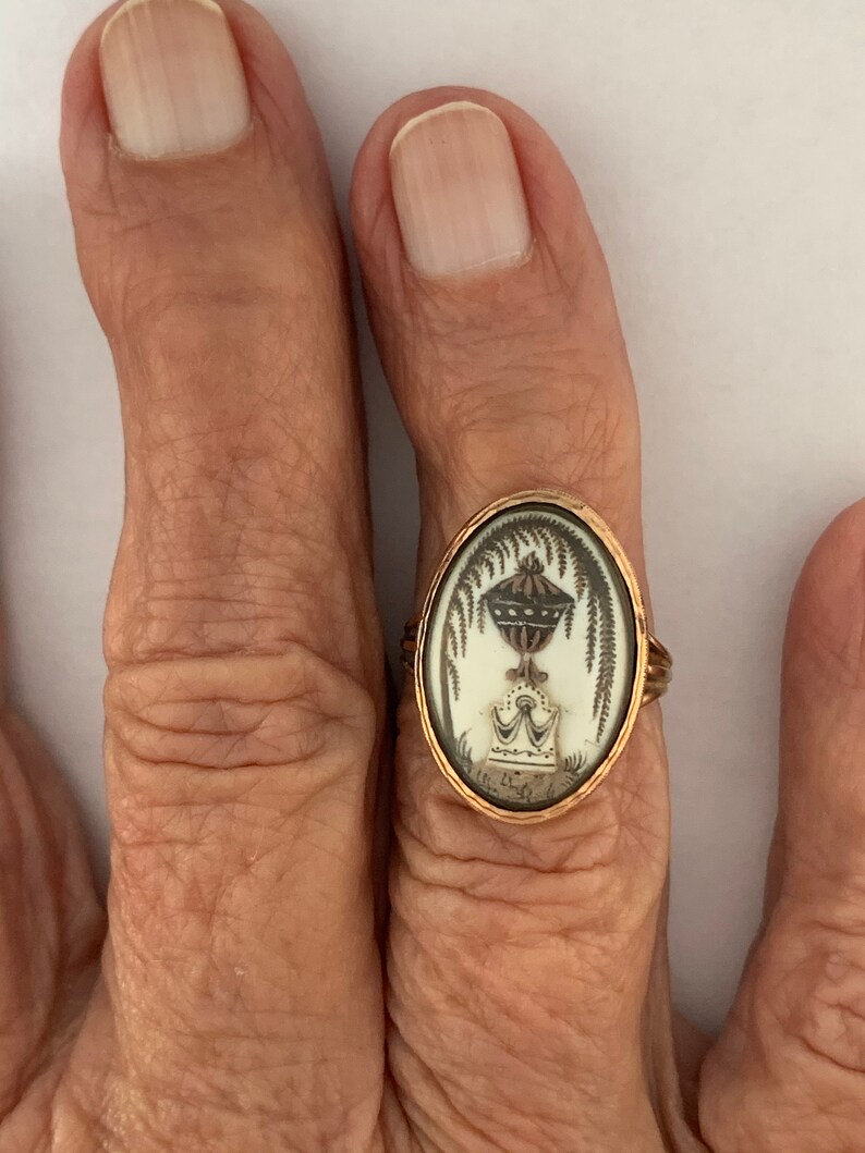 A Magnificent Georgian Memorial Urn Ring Circa 1790s - Etsy