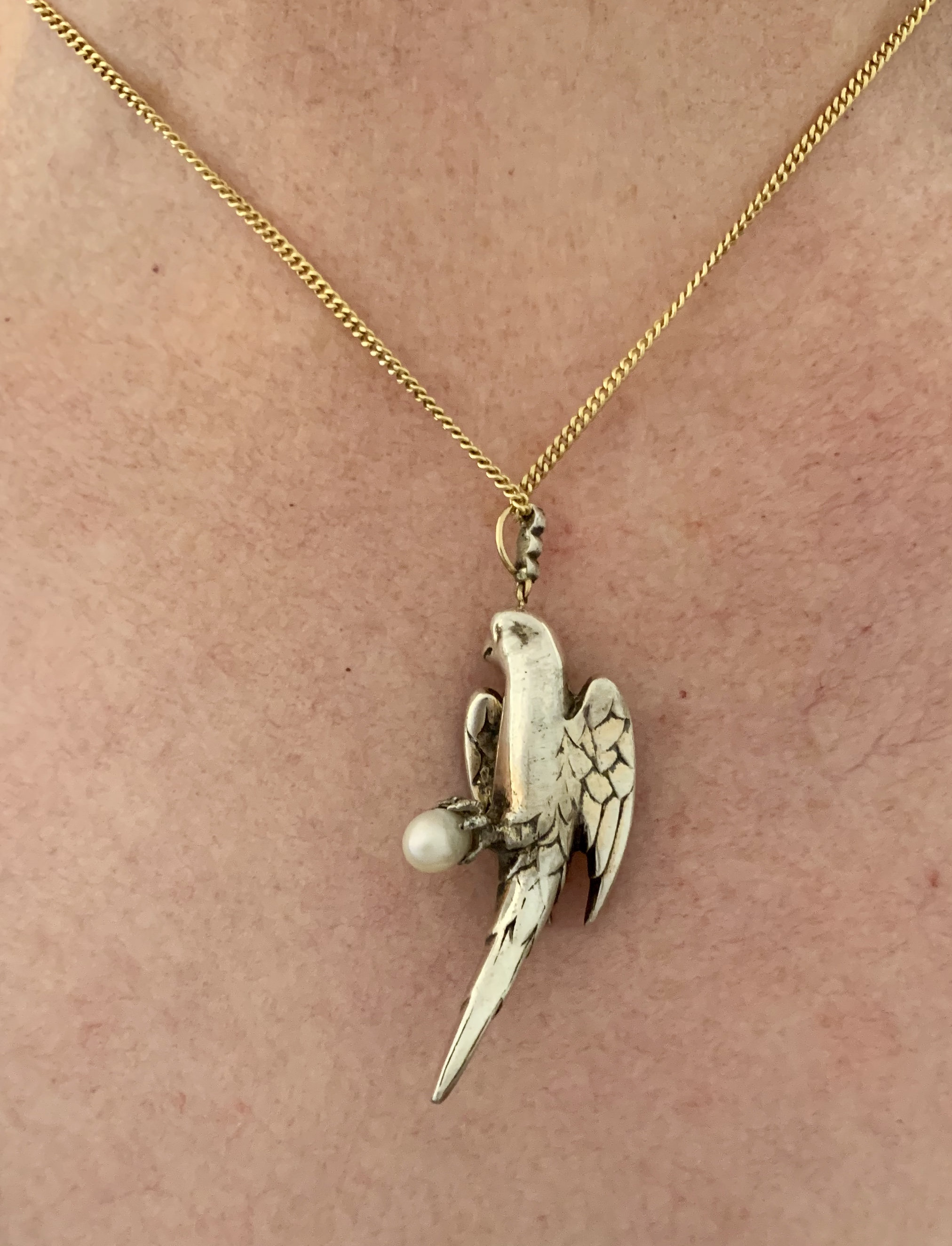 A Magnificent Georgian Multi Coloured Paste Set Parrot Pendant - Etsy