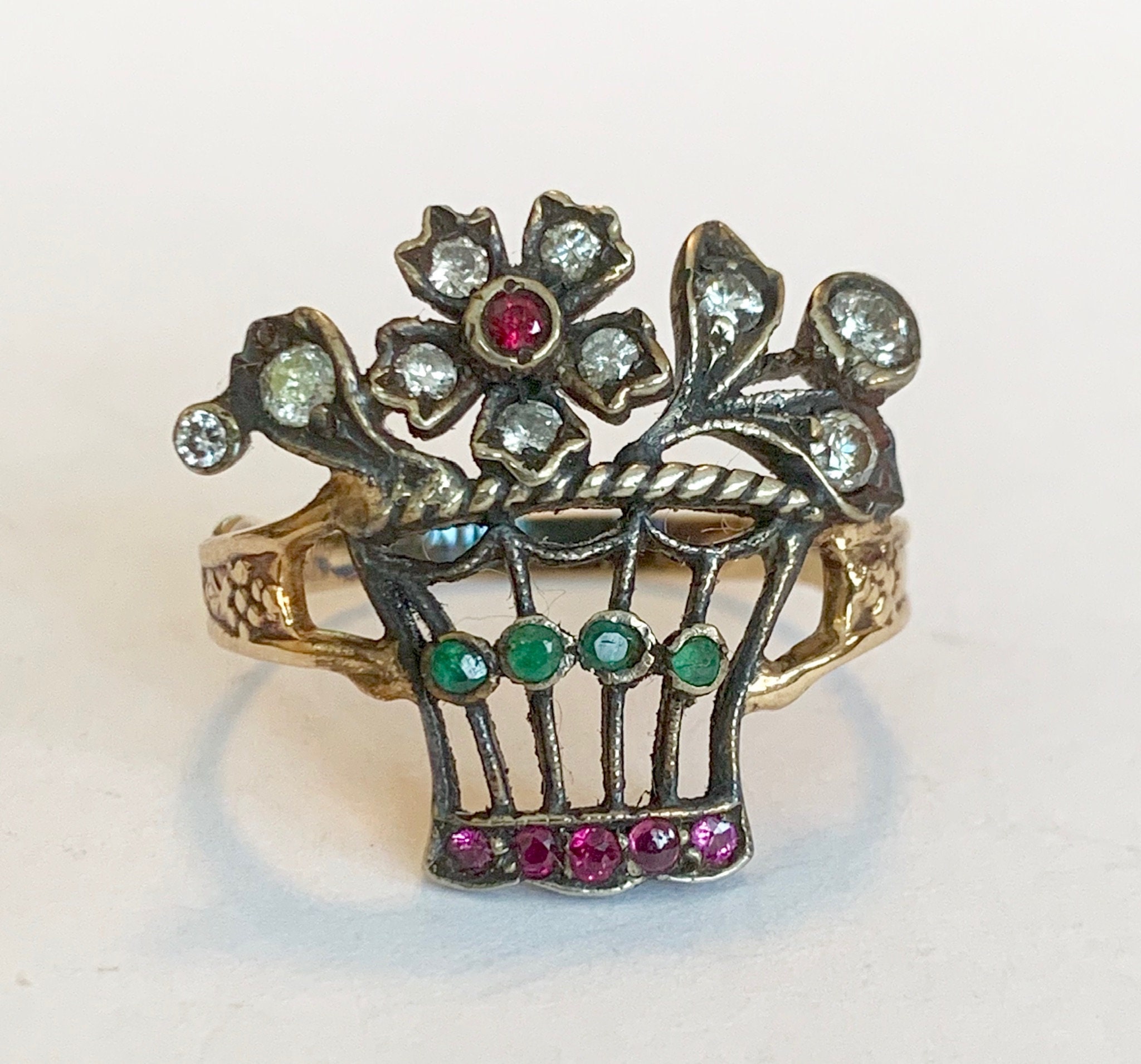 A Wonderful Georgian Rococo Giardinetti Ring Circa 1760 1770 - Etsy