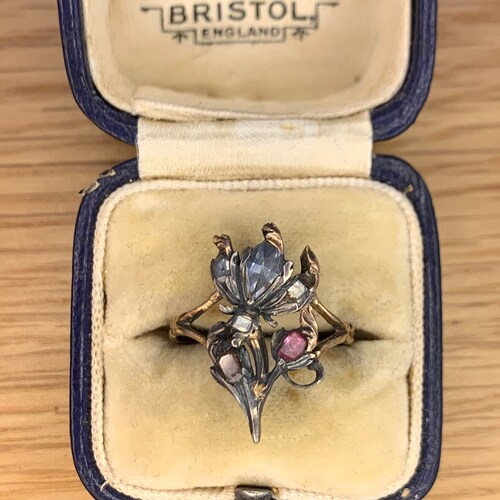 A Wonderful Georgian Rococo Giardinetti Ring Circa 1760 1770 - Etsy