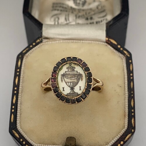 A Magnificent Georgian Memorial Urn Ring Circa 1790s - Etsy