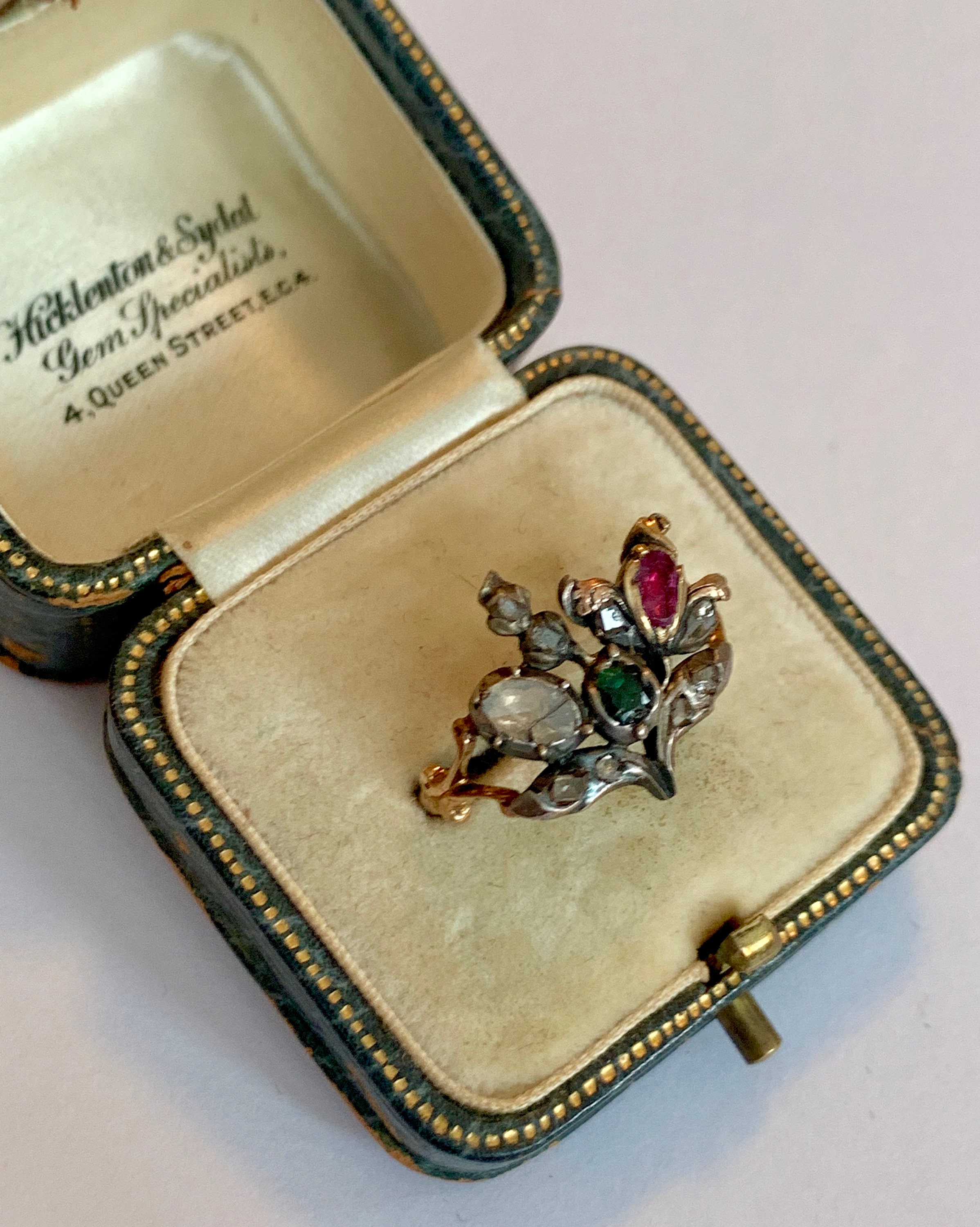 A Wonderful Georgian Rococo Giardinetti Ring Circa 1760 1770 | Etsy