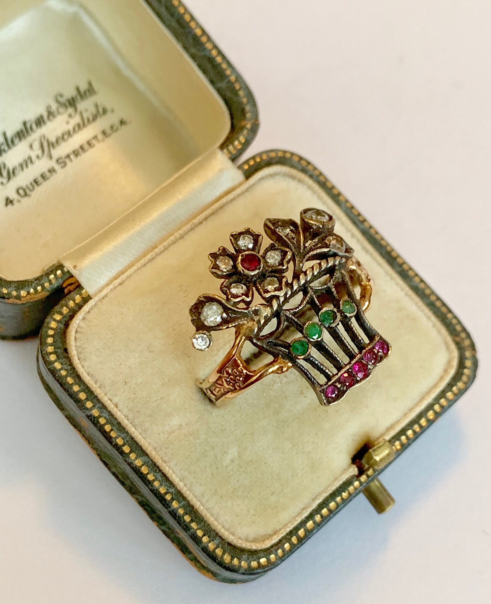 A Wonderful Georgian Rococo Giardinetti Ring Circa 1760 1770 - Etsy