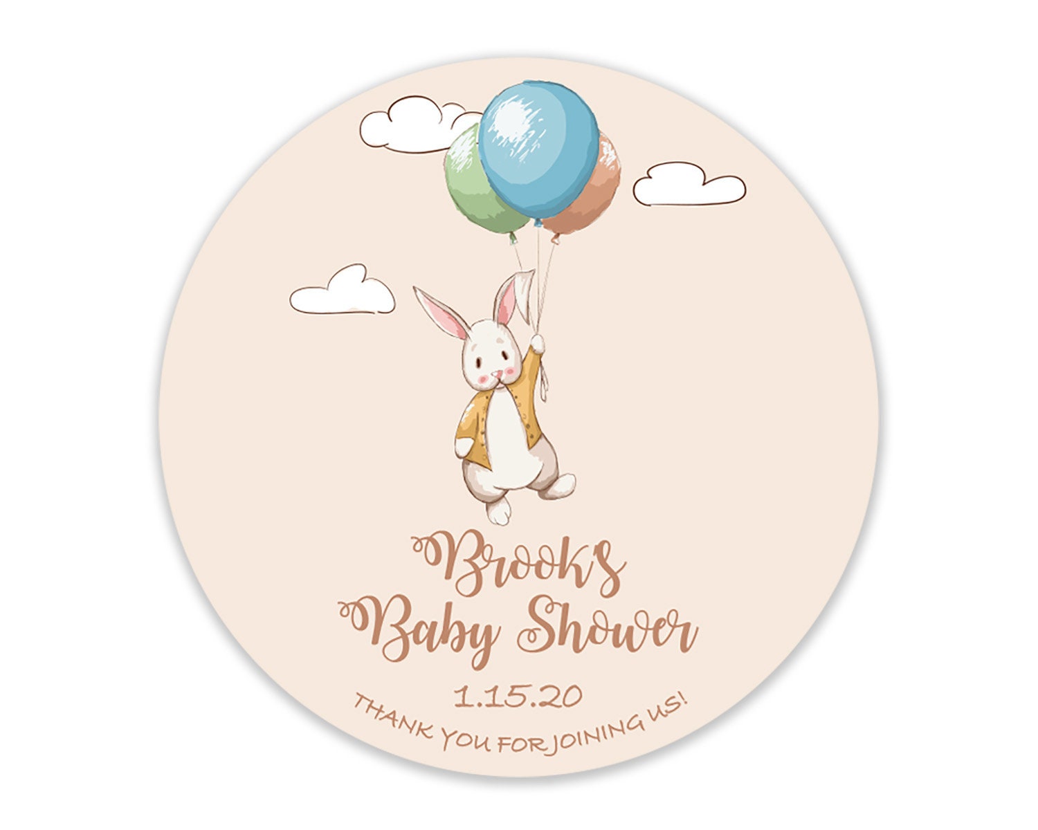 Baby Shower Favor Labels, Baby Shower Gift Labels, Baby Shower Favor ...