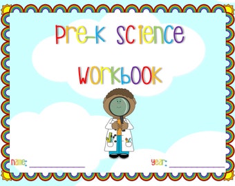 Preschool Morning Workbook - Etsy
