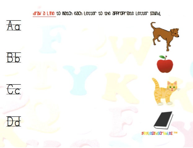 Pre-k Reading Readiness Workbook - Etsy