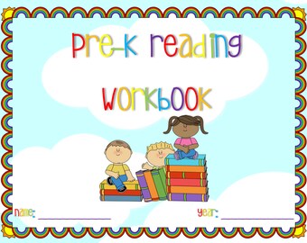 Preschool Morning Workbook - Etsy