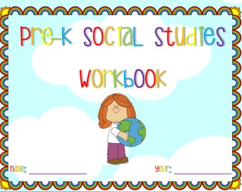 Preschool Morning Workbook - Etsy