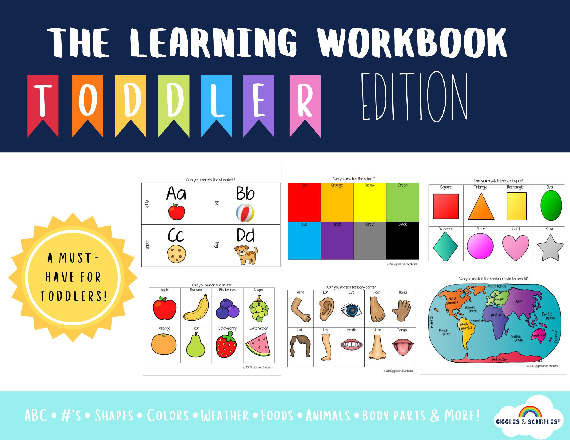 DIY Toddler Learning Printables Binder Busy Book Quiet | Etsy Australia