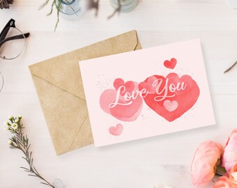 Thank You Card, Thank You Cards, Greeting Cards, DIY Printable Card ...