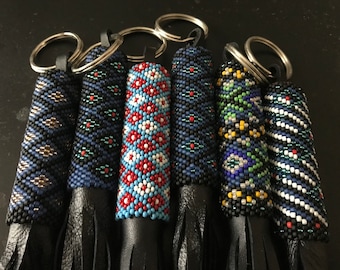 Beaded keychains | Etsy