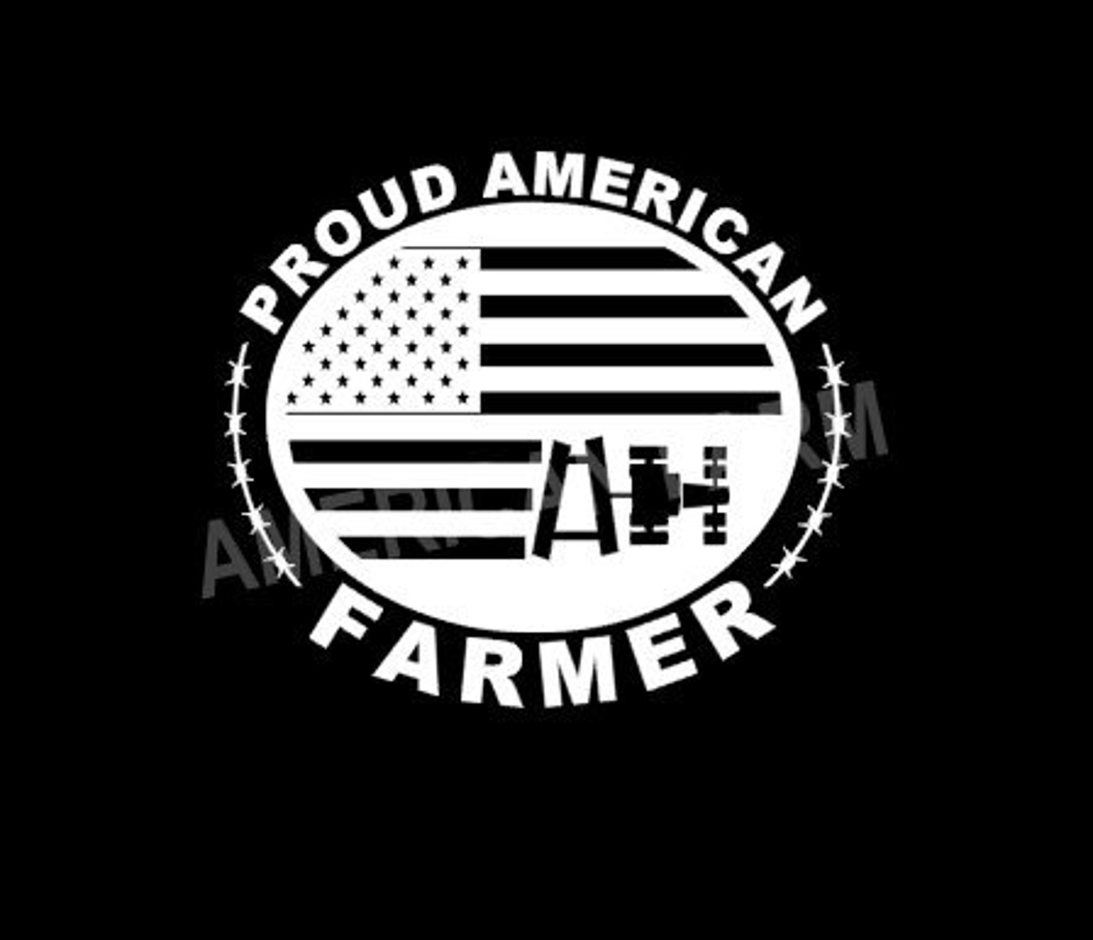 Proud American Farmer - Etsy