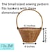 Printable SEWING PATTERN Reversible Easter Basket Fabric Liners PDF ...