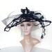 Gothic Veil Fascinator Hats , Witch Hats, Halloween Magic Hat ...