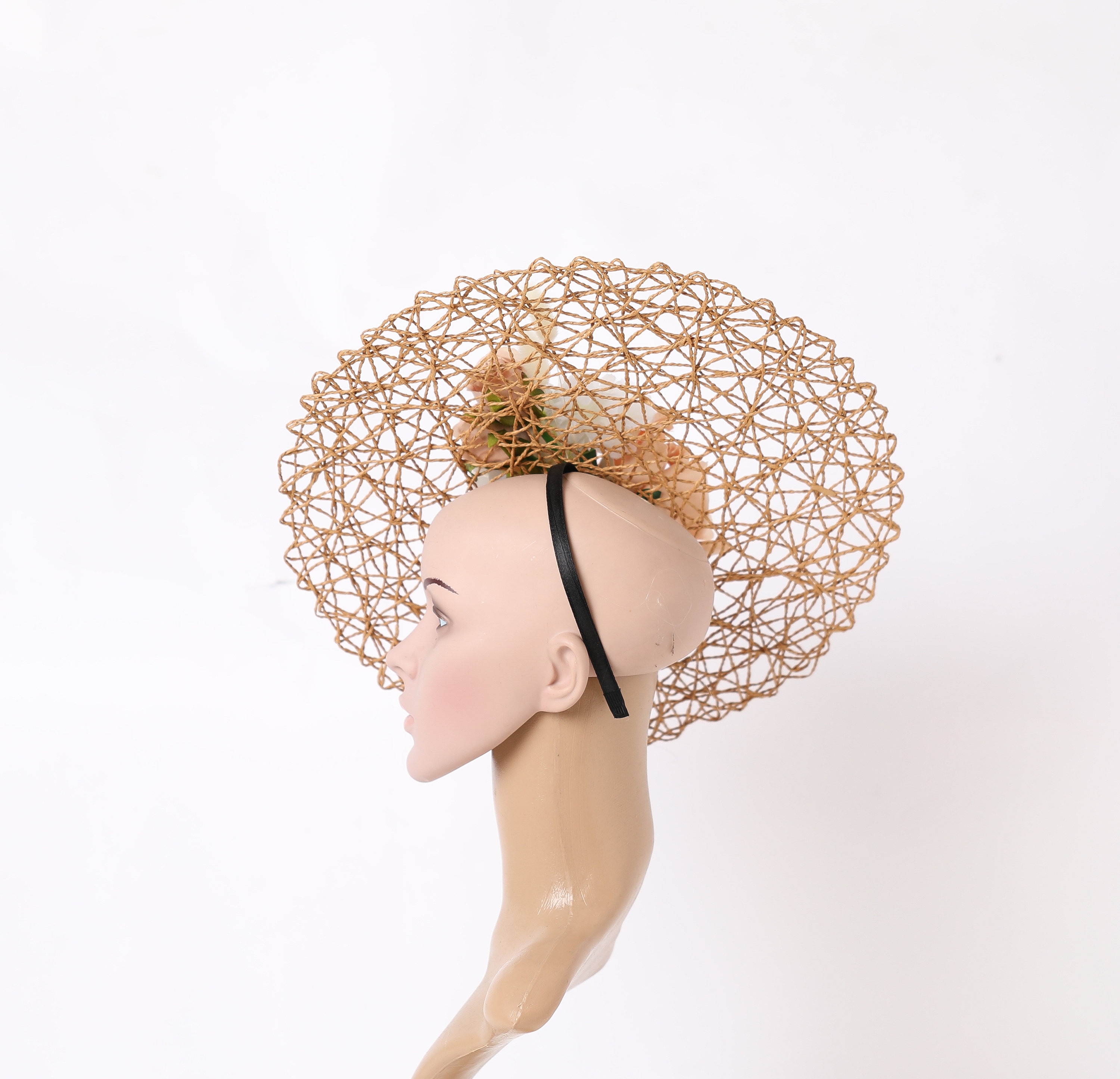 Natural Beige Straw Kentucky Derby Hat Straw Royal Ascot Hat - Etsy