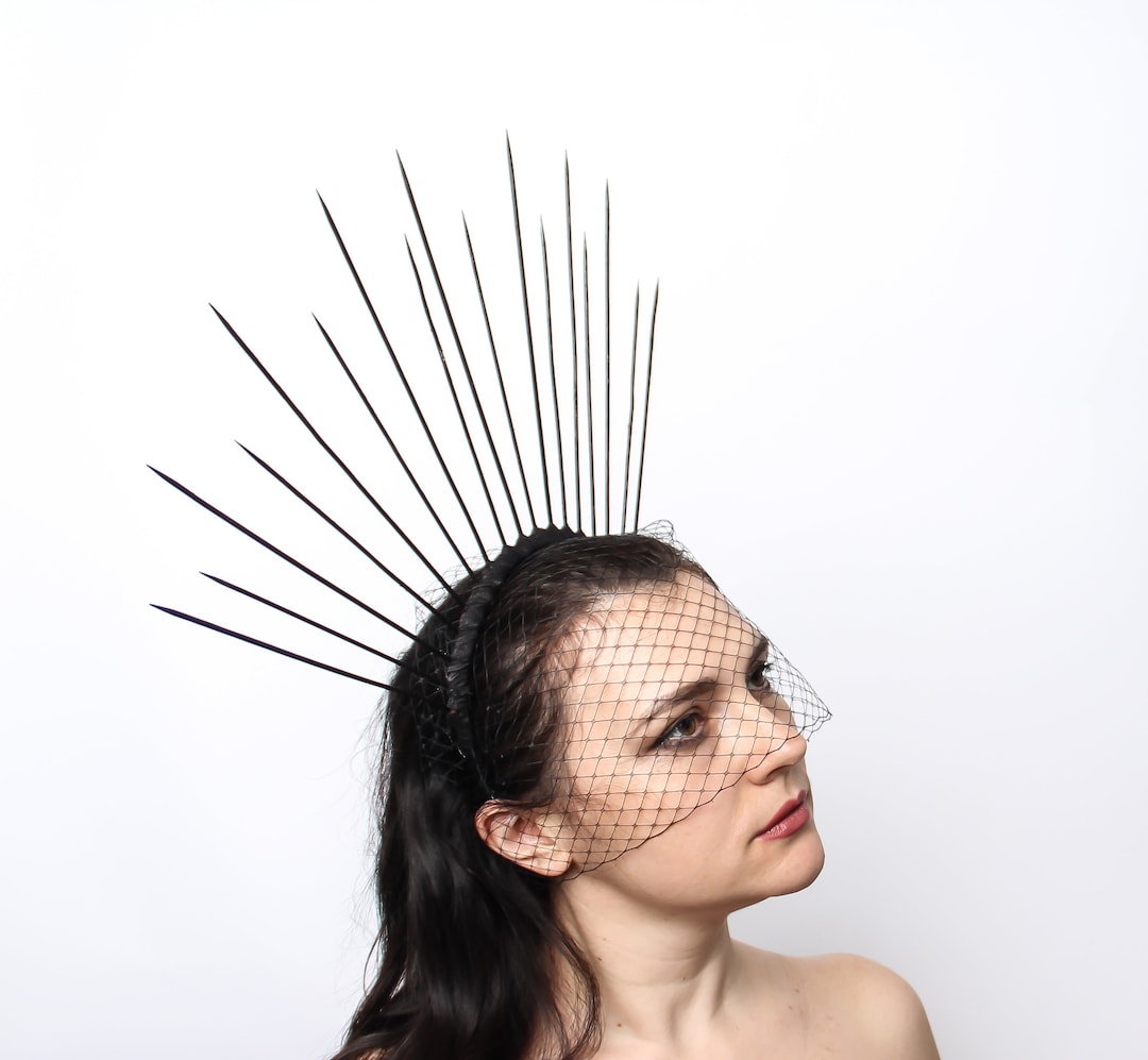 Gothic Head Piece, Gothic Crown - Etsy