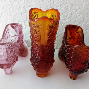 Fenton Art Glass Shoe and Boot Collection - Etsy