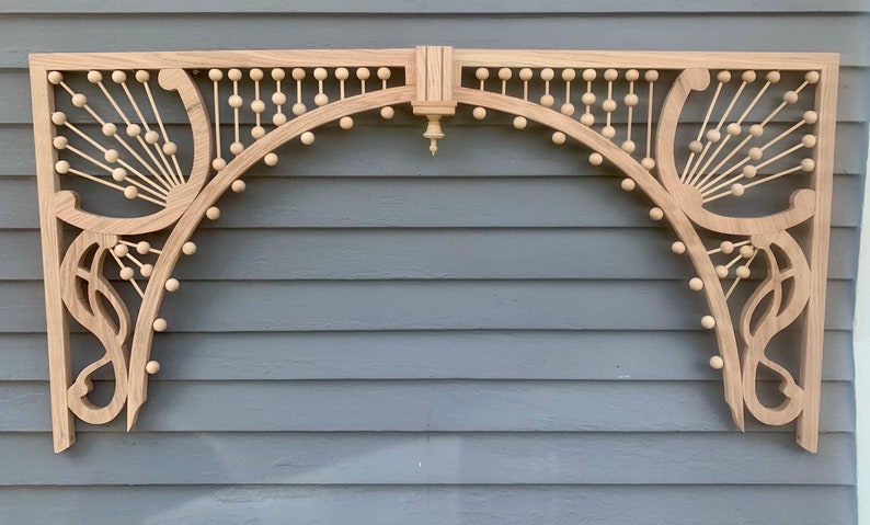 Wooden Victorian Fretwork Spandrel Timber Cut Archway Hallway - Etsy