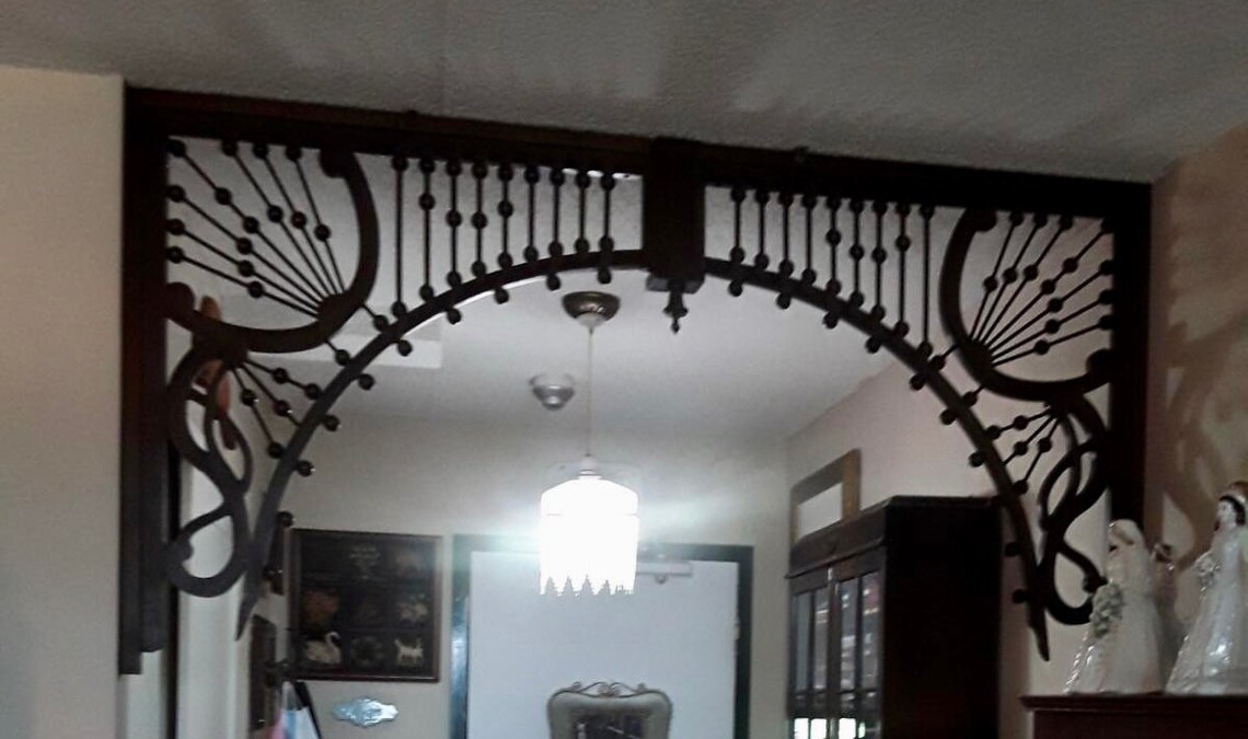 Wooden Victorian Fretwork Spandrel Timber Cut Archway Hallway - Etsy