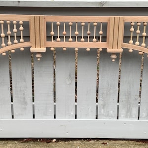 Victorian Oak Arch Spandrel: Stick and Ball Design, Art Nouveau Decor ...