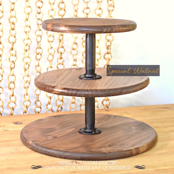 3 Tier Cake Stand - Etsy