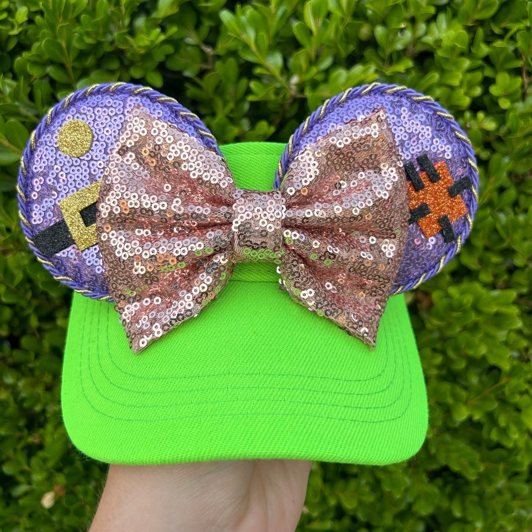 Dopey Minnie Mouse Ears Visor / Seven Dwarves Minnie Mouse Ears Visor ...
