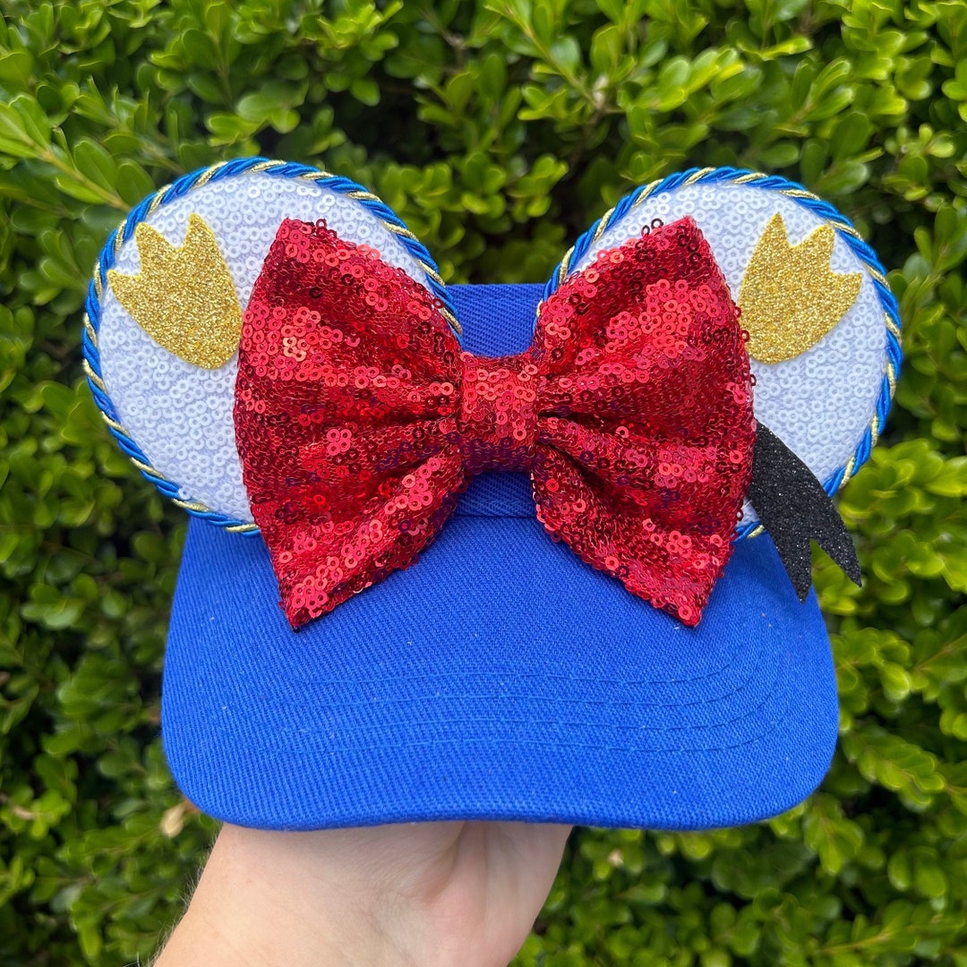Donald Duck Minnie Mouse Ears Visor / Cruise Line Donald Duck Ears ...