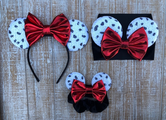Dalmatian Mouse Ears / Matching Dalmatian Mommy & Me Mouse Ear | Etsy
