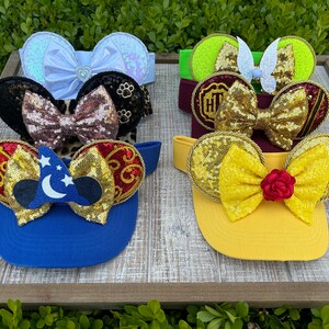 Rapunzel Minnie Ear Visor: Lost Princess Mouse Ears - Etsy