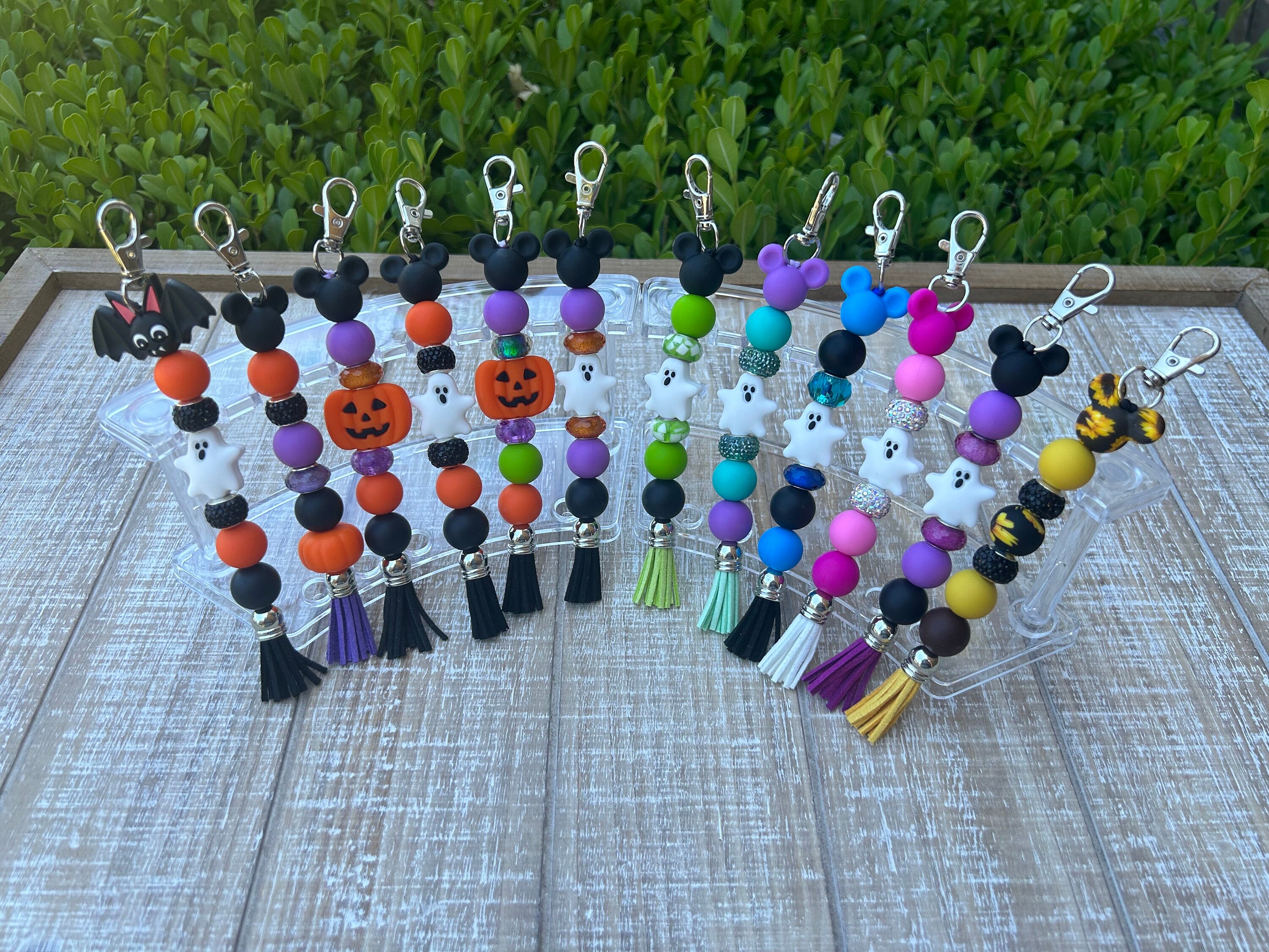 Halloween Mickey Mouse Keychains / Minnie Halloween Keychain Gift ...
