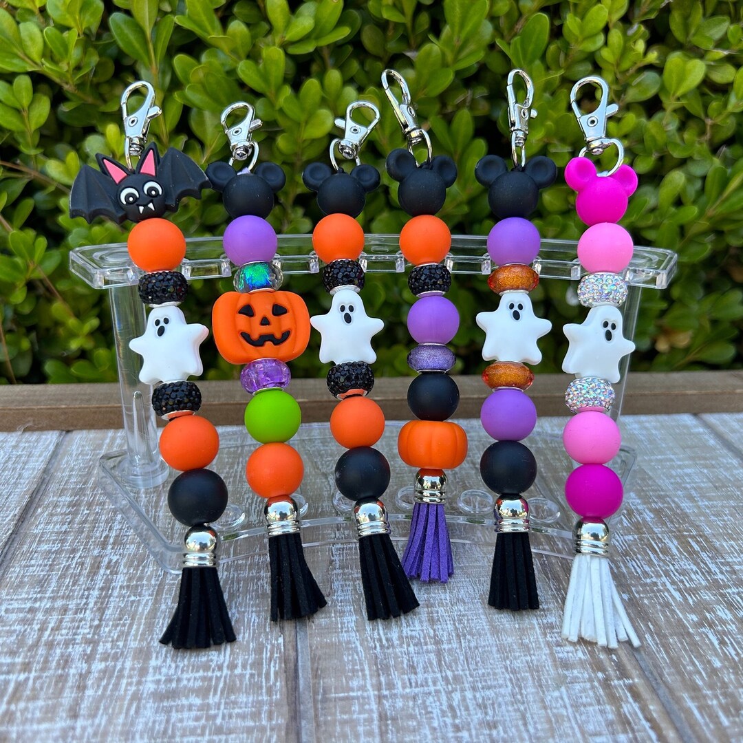 Halloween Mickey Mouse Keychains / Minnie Halloween Keychain Gift ...