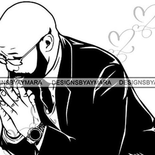 Black Man Praying SVG God Quotes Respect Faith Spiritual Life - Etsy