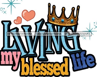 Blessed Life Svg | Etsy