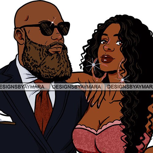 Afro Black Couple Relationship Goals Soulmates Lovely Team Etsy