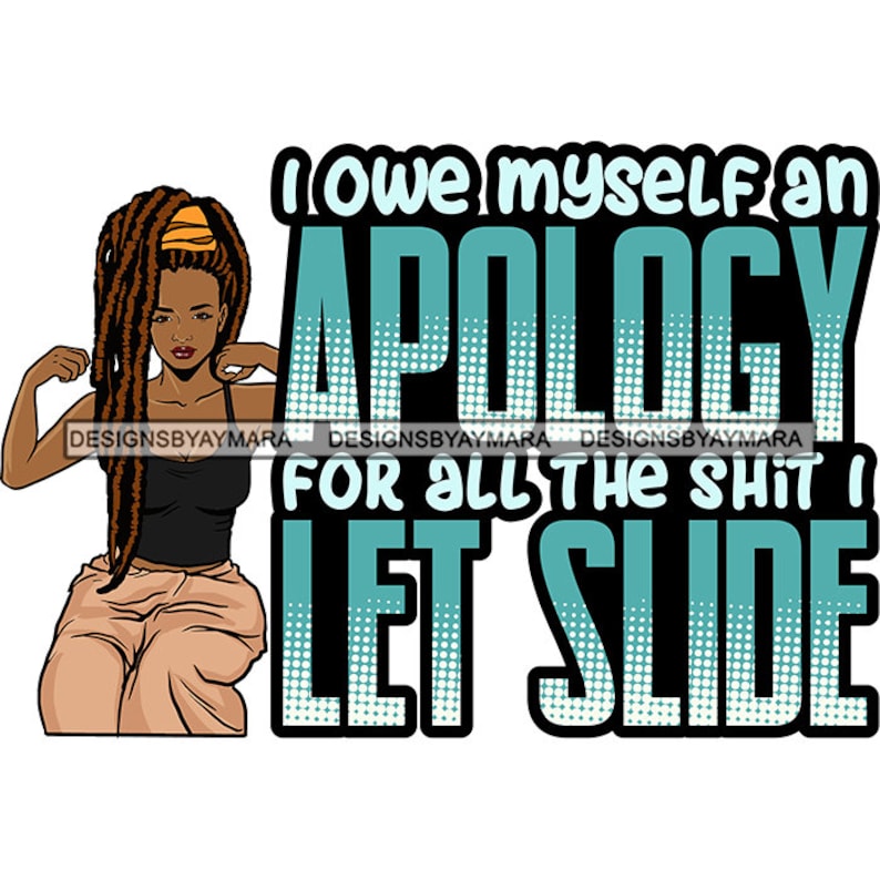 I Own Myself Life Quotes Locs Hair Melanin Popping Black Queen Woman ...