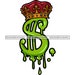 Money Sign King Queen Cartoon Character Crown Royal Power Dollar ...