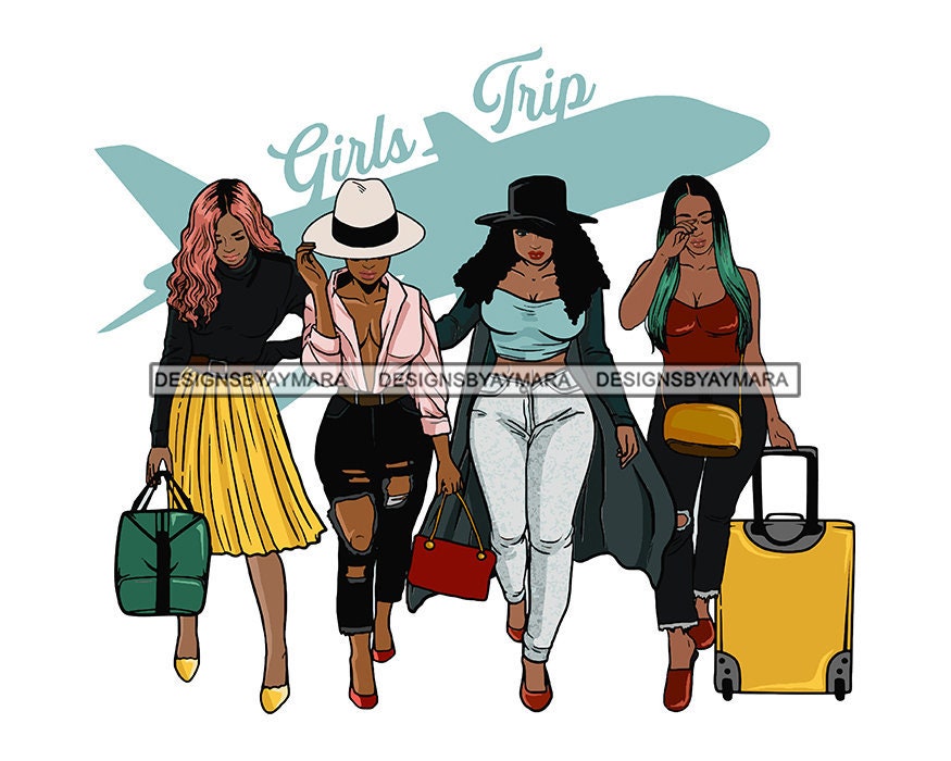 Girl Tripping Clipart