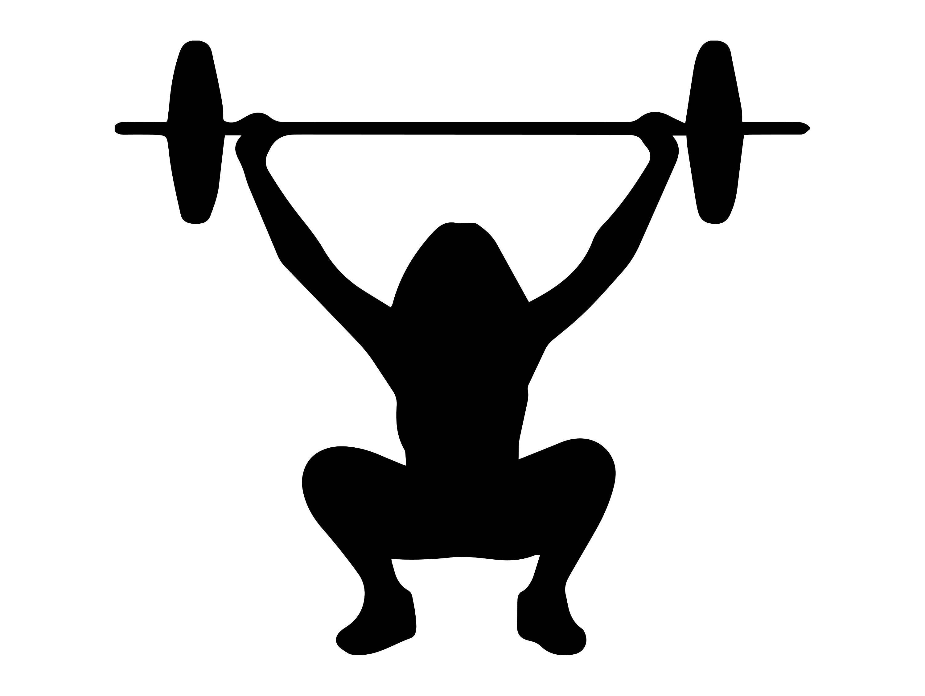 Fitness Girl Sexy Crossfit Exercise Workout Healthy Strong .SVG .EPS ...