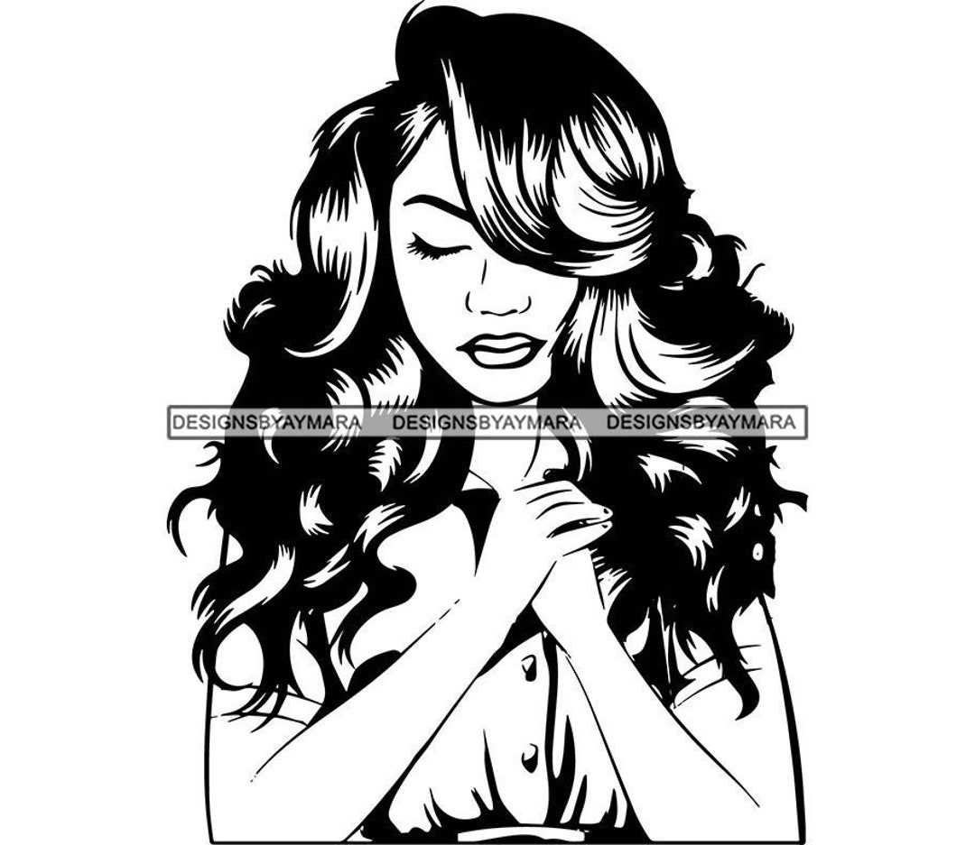 Beautiful Woman Praying Prayers Pray God Faith Meditation Diva Female ...